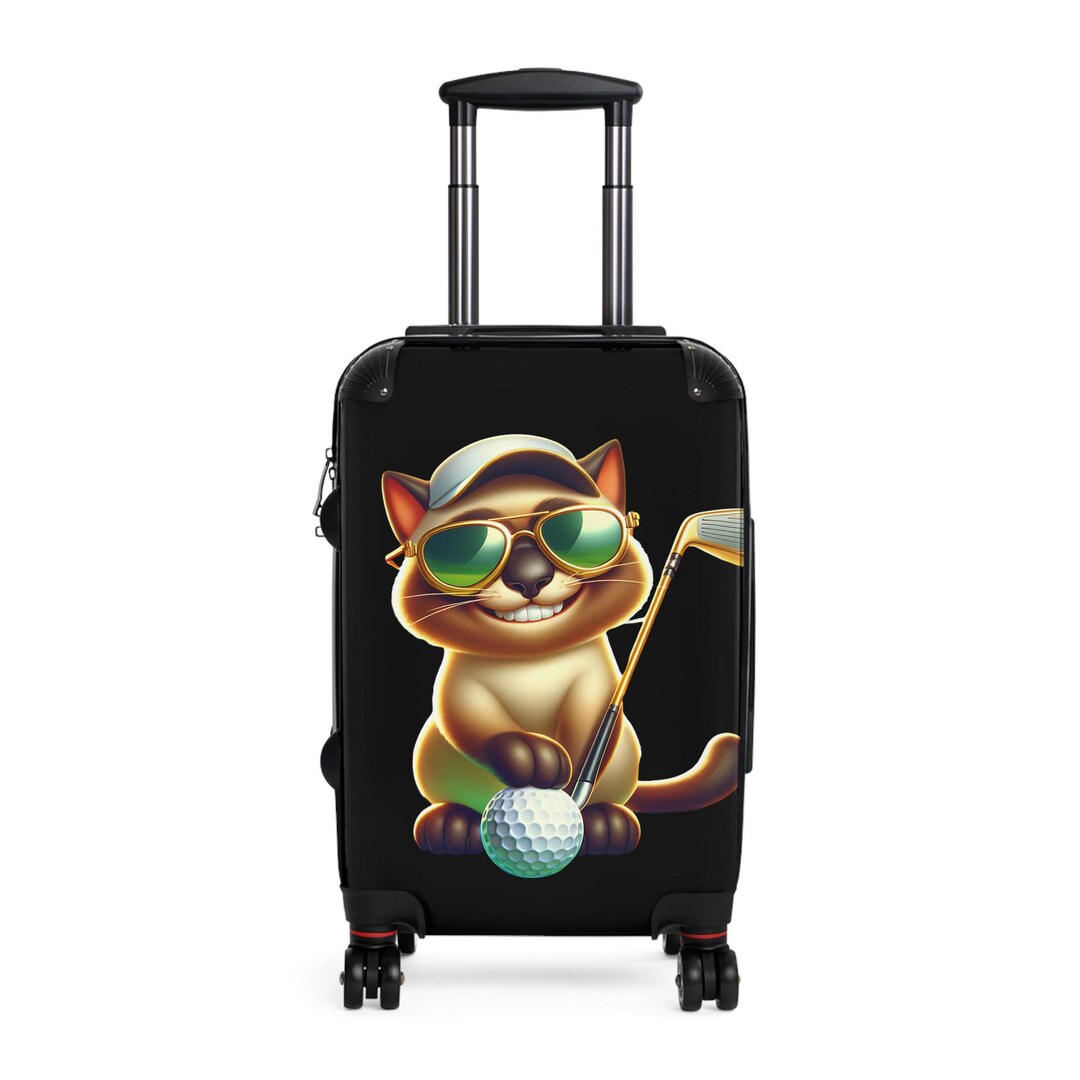 Golf Suitcase Siamese Cat - Etsy