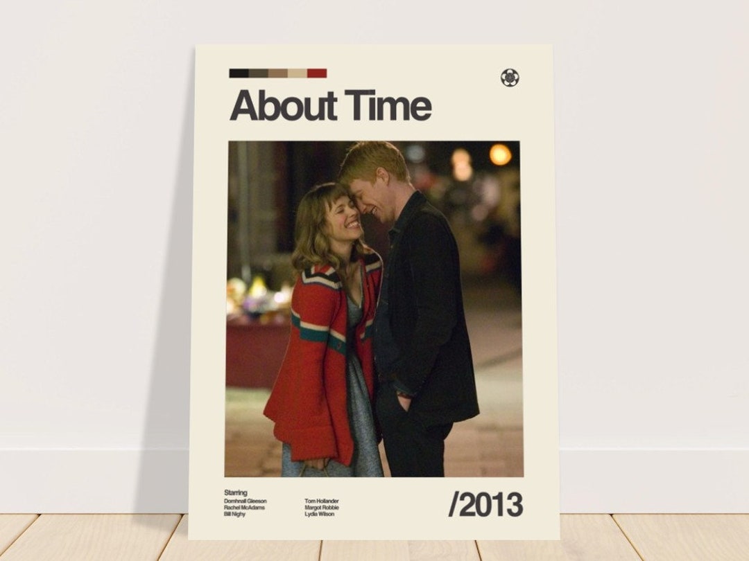 About Time Retro Movie Poster Print Movie Poster Mid-century Modern ...