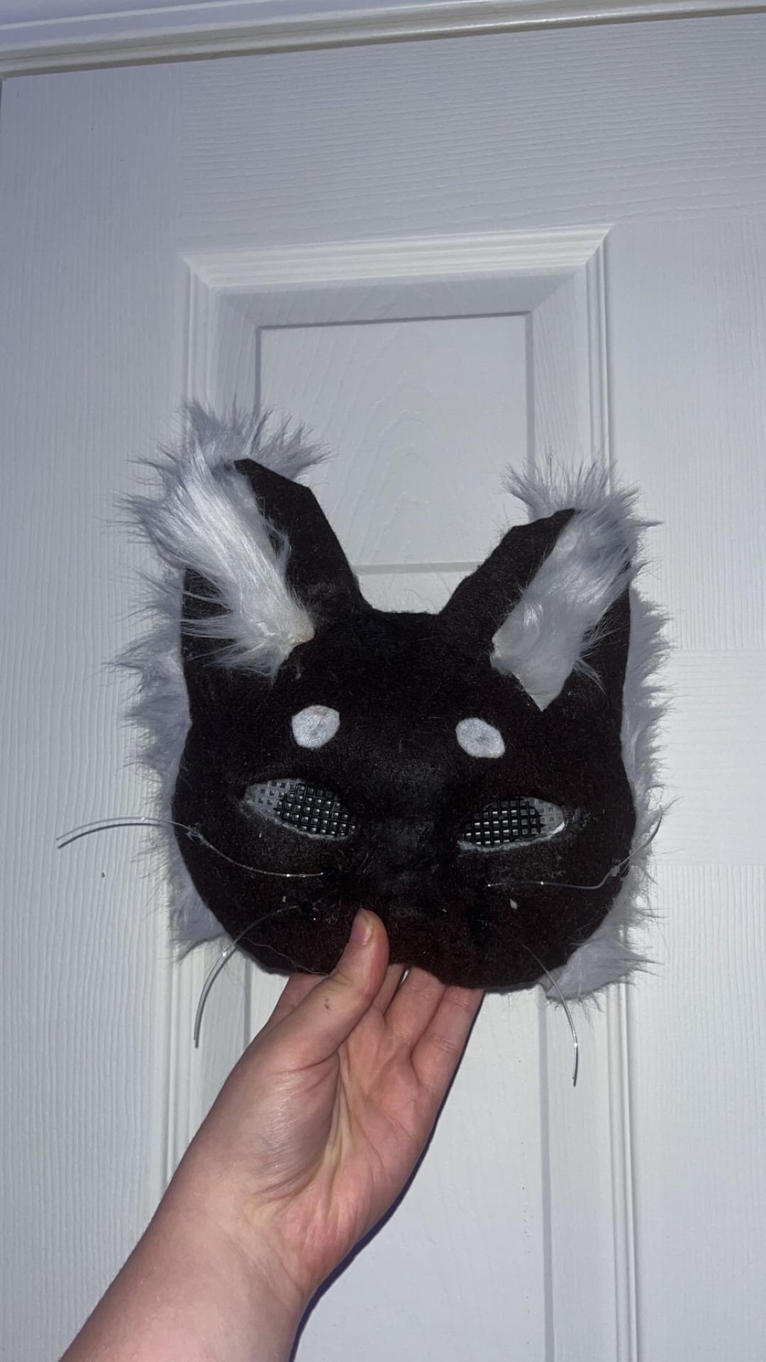 Black/dark Brown Therian Cat Mask - Etsy