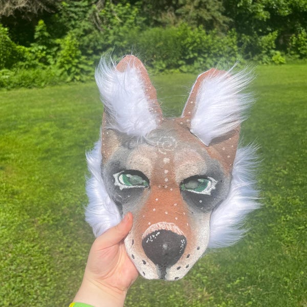 Coyote Mask - Etsy