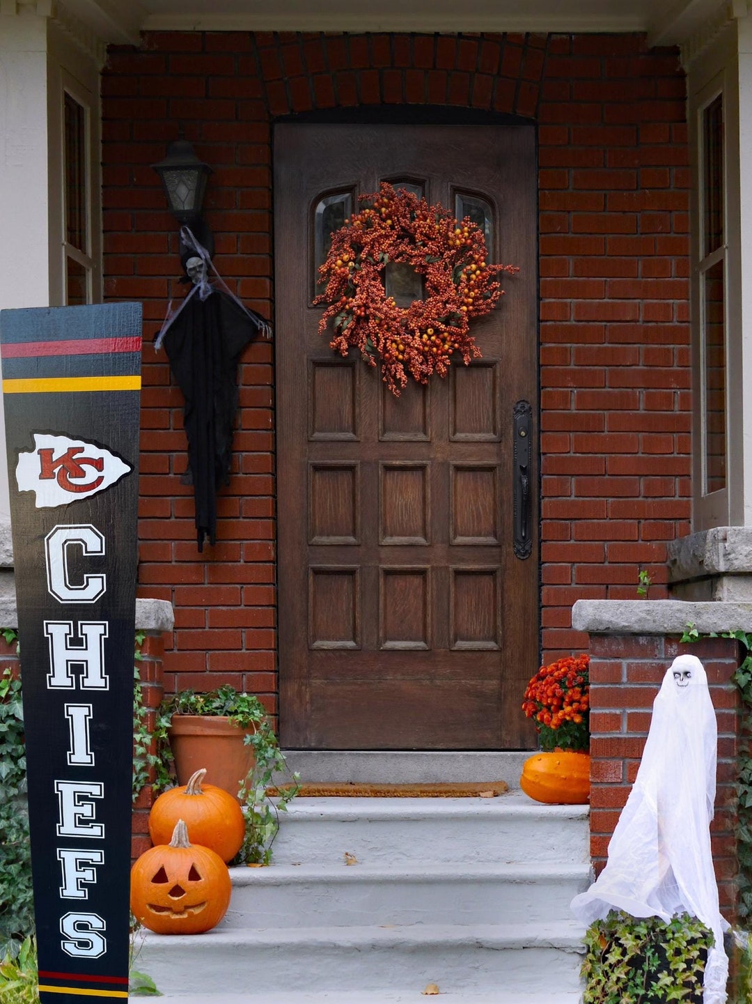 Favorite Sports Team Wood Sign, Front Porch Sign - Etsy