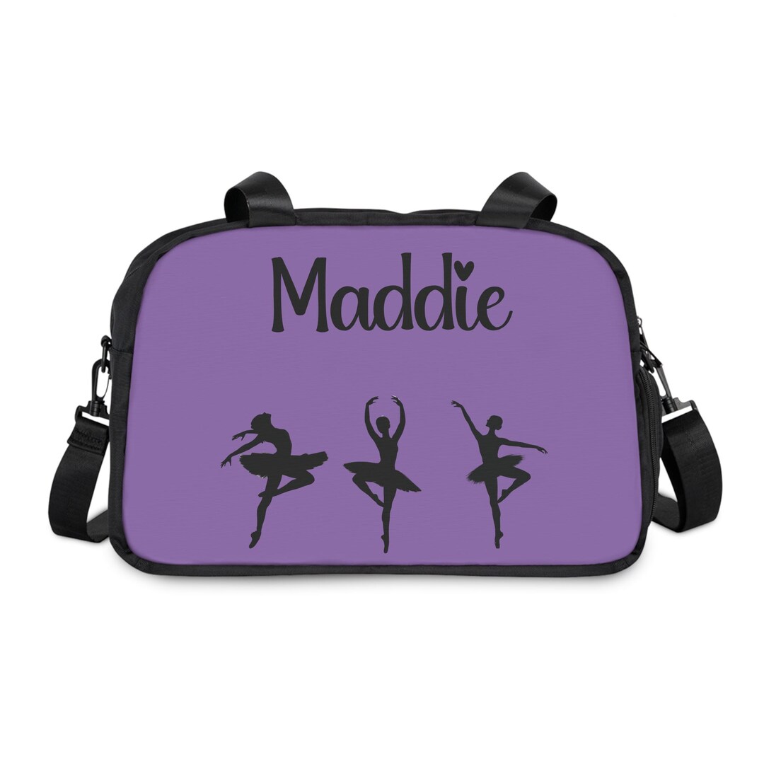 Personalized Fitness Handbag, Custom Dance Bag, Gym Bag With Name, Gift ...