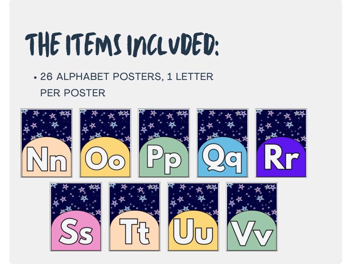 Alphabet Posters - Space Explorer | Classroom Decor | Teacher Resource ...