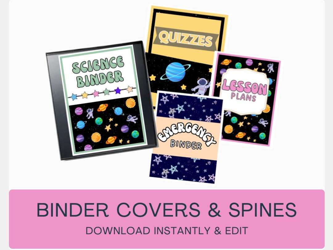 Binder Covers & Spines - Space Explorer | Classroom Decor | Teacher ...