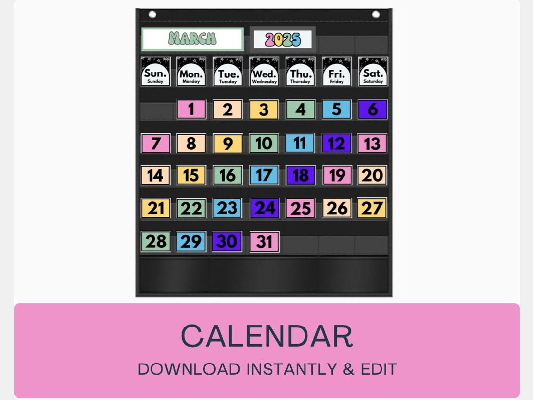 Calendar - Space Explorer | Classroom Decor | Teacher Resources | Outer ...