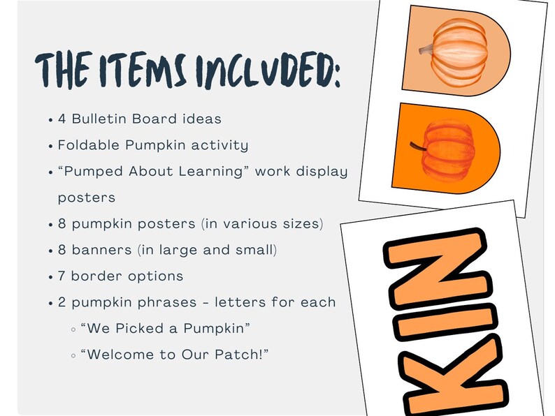 Pick a Pumpkin Bulletin Board Bundle | Halloween Classroom Decor ...