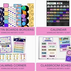Space Explorer Classroom Decor Bundle | Outer Space Theme | Teacher ...