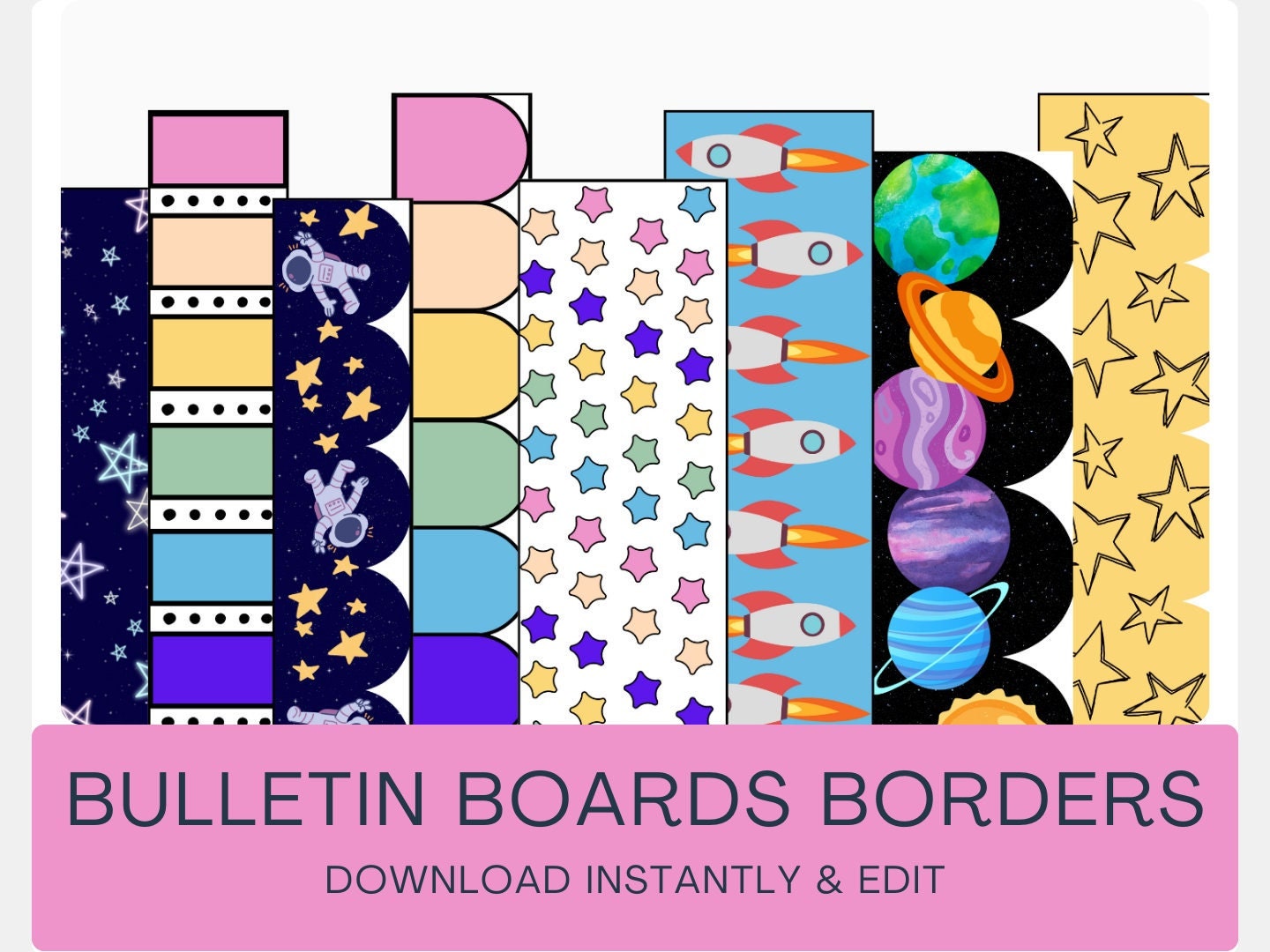 Bulletin Board Bundle - Space Explorer | Classroom Decor | Outer Space ...