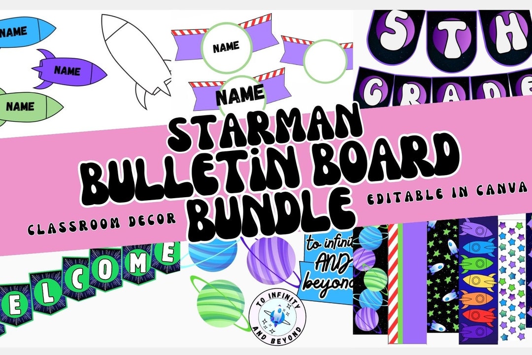 Starman Bulletin Board Bundle | Disney's Lightyear Inspired | Classroom ...