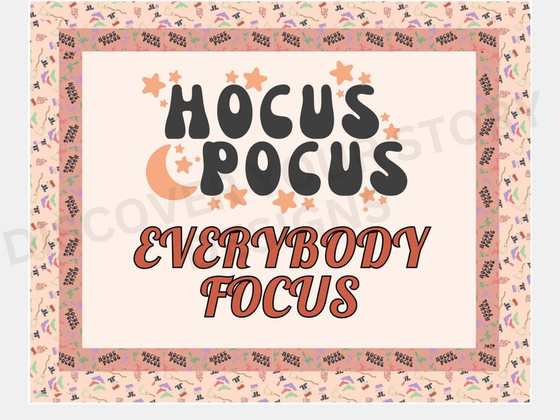 Hocus Pocus Bulletin Board Bundle | Halloween Classroom Decor | Teacher ...