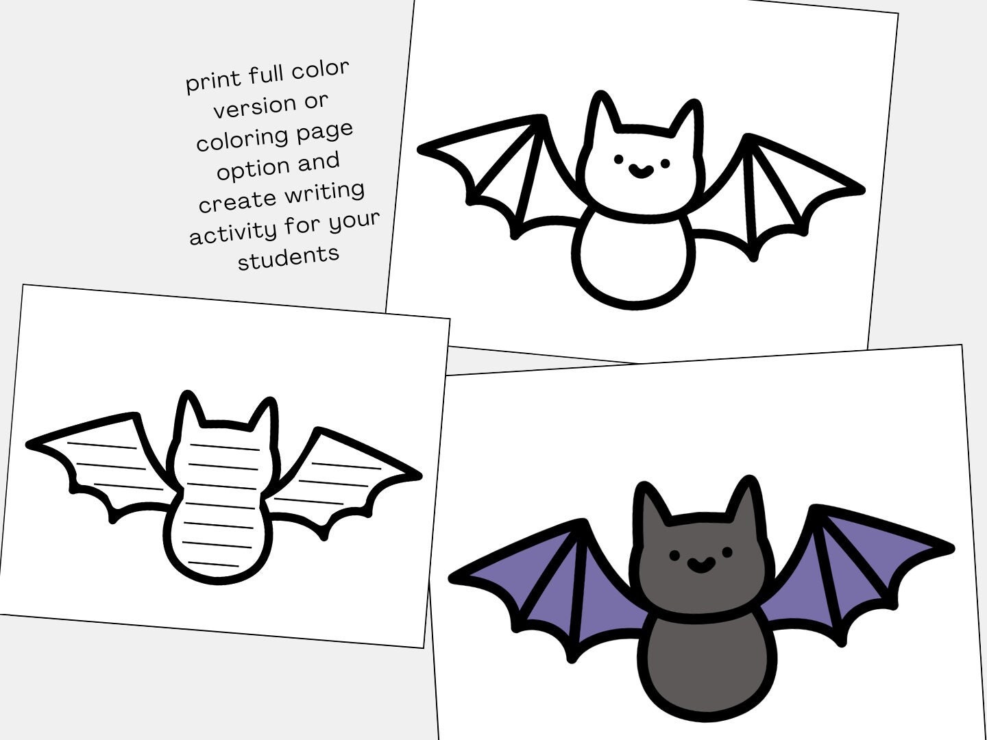 Batty About Learning Bulletin Board Bundle | Halloween Classroom Decor ...