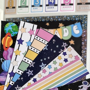 Bulletin Board Borders - Space Explorer | Classroom Decor | Teacher ...