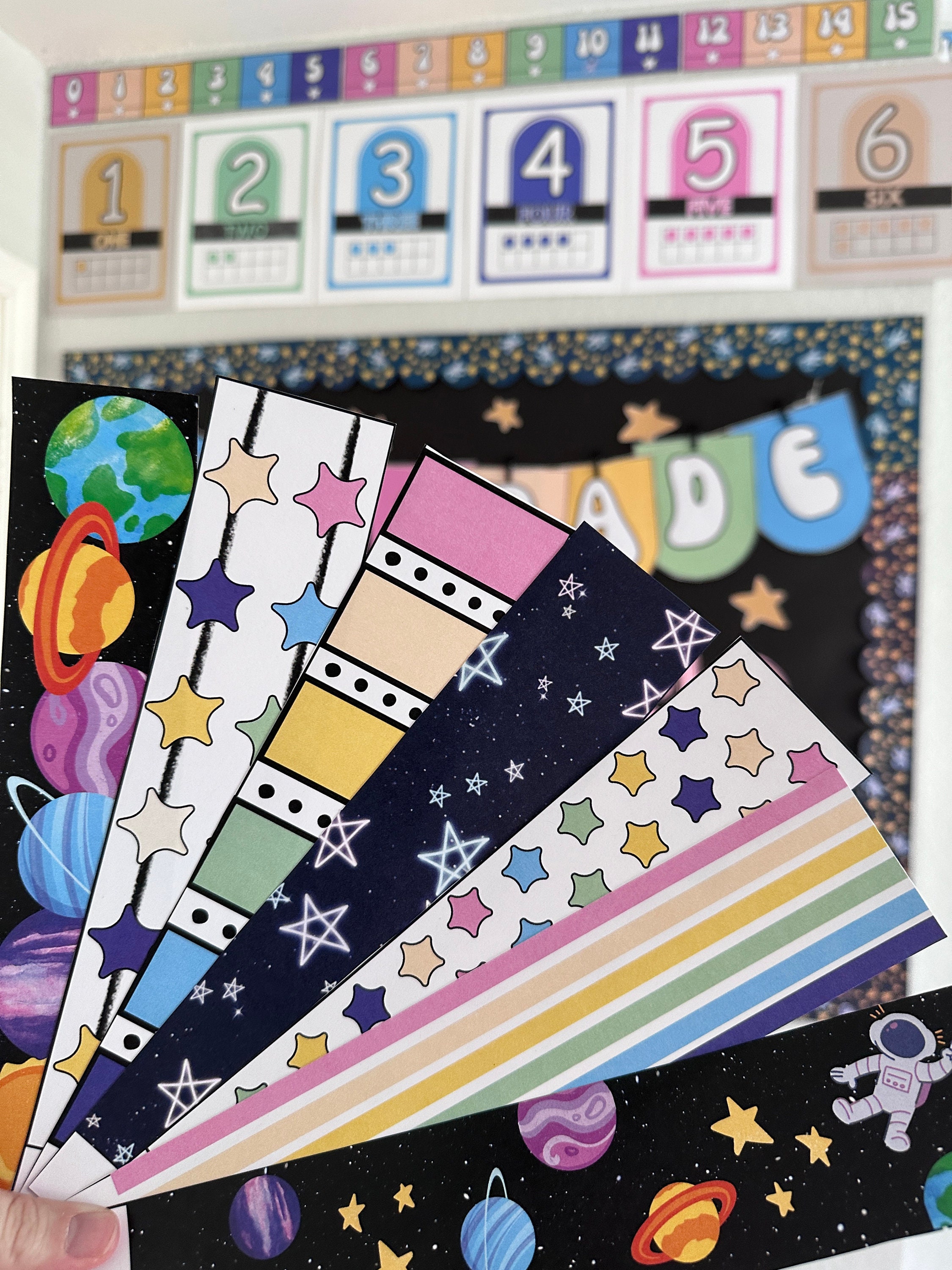 Bulletin Board Borders - Space Explorer | Classroom Decor | Teacher ...