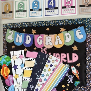 Space Explorer Classroom Decor Bundle | Outer Space Theme | Teacher ...