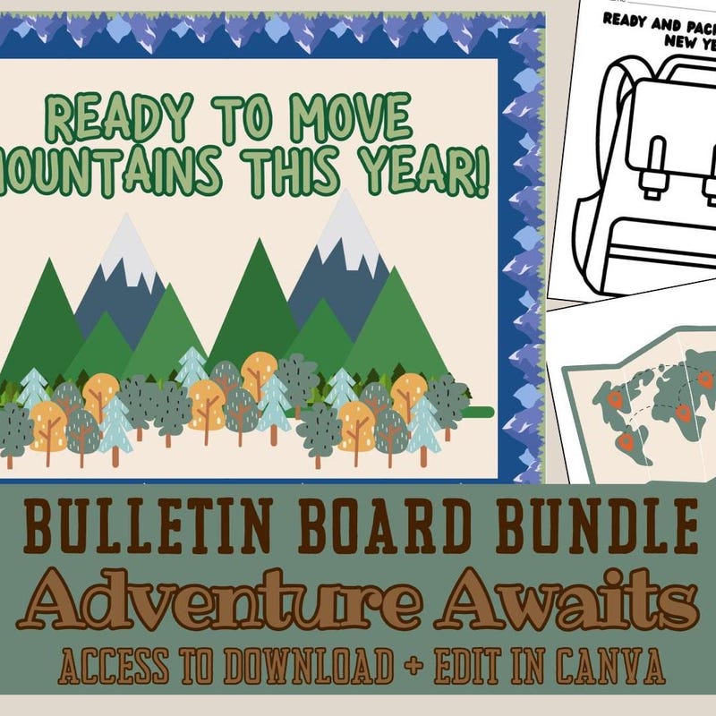 Camping Bulletin Board - Etsy
