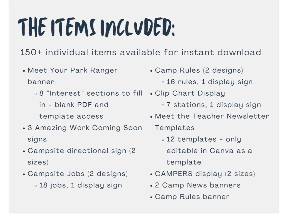 Classroom Resource Bundle | Camping Adventure Classroom Decor | Camping Theme | Class Behavior ...