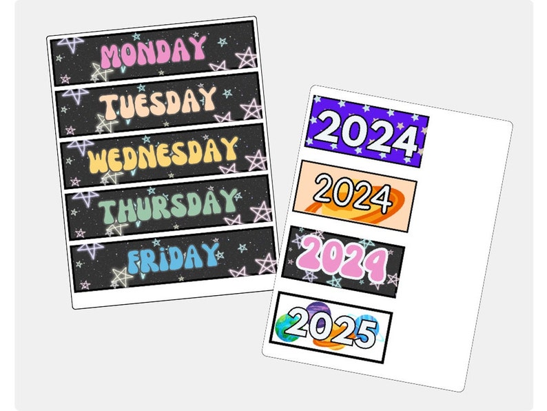 Flip Calendar - Space Explorer | Classroom Decor | Teacher Resource ...