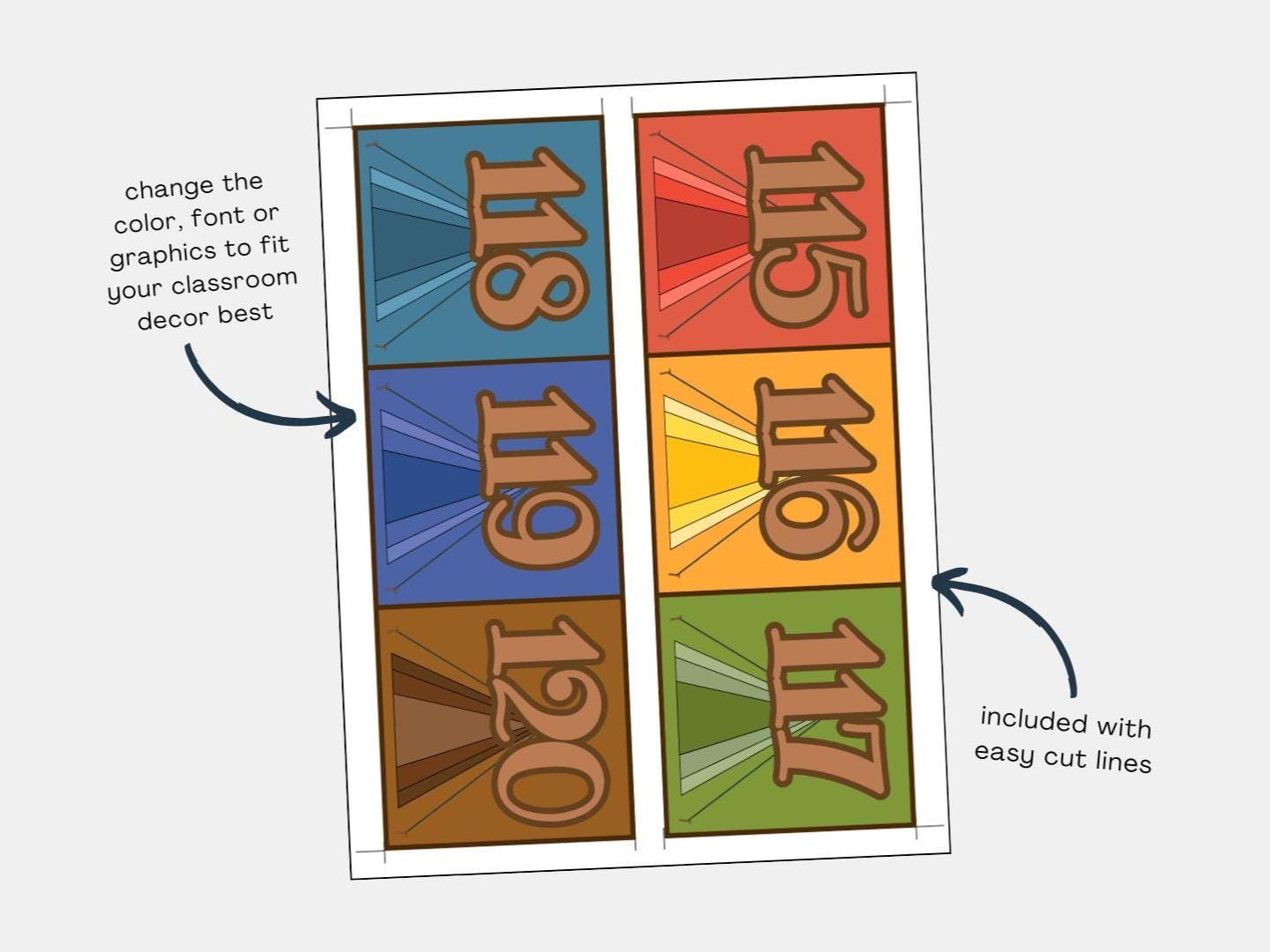 Skip Counting Posters and Number Line | Camping Adventure Classroom ...