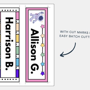 Nameplates - Space Explorer | Classroom Decor | Student Name Display ...