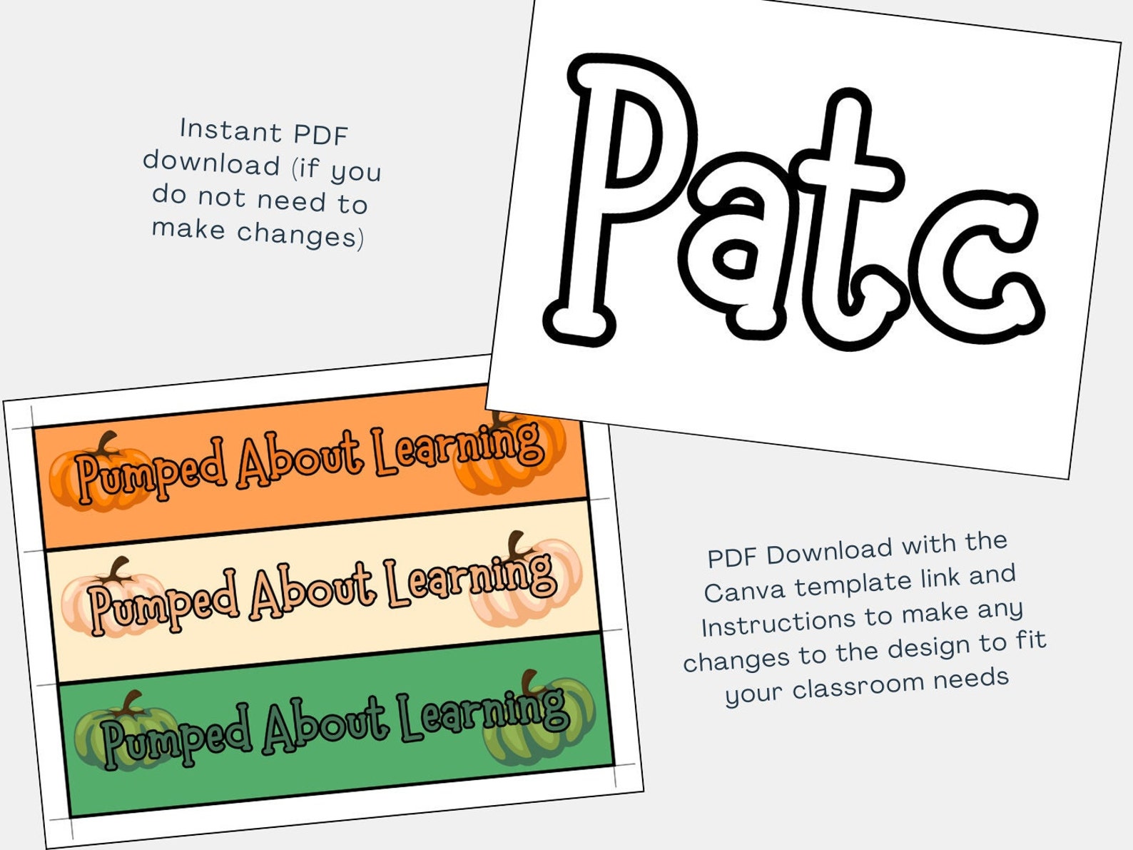 Pick a Pumpkin Bulletin Board Bundle | Halloween Classroom Decor ...