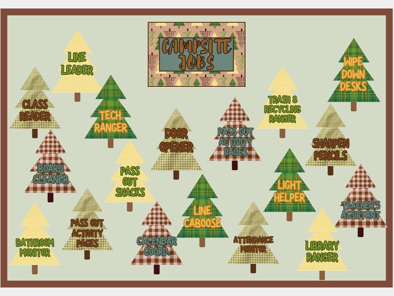 Classroom Resource Bundle | Camping Adventure Classroom Decor | Camping ...