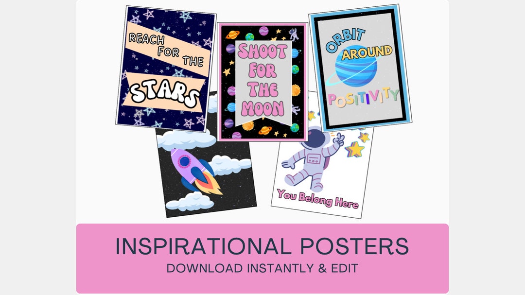 Inspirational Posters - Space Explorer | Classroom Decor | Teacher ...