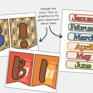 Birthday Board Kits | Camping Adventure Classroom Decor | Camping ...