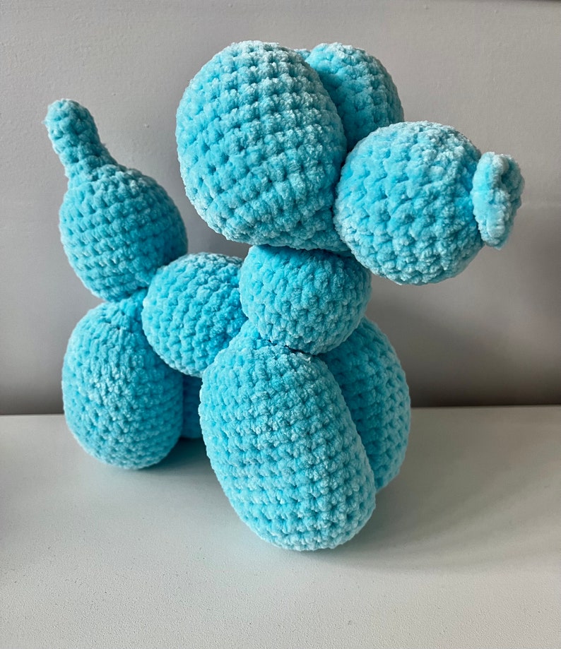 Crocheted Amigurumi Balloon Dog - Etsy