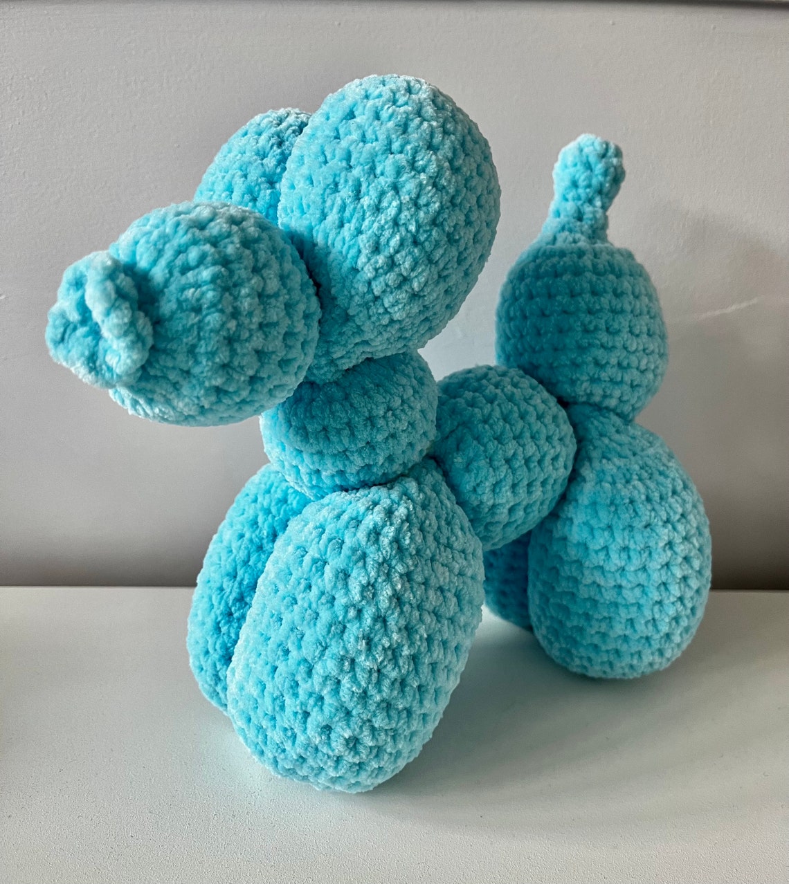 Crocheted Amigurumi Balloon Dog - Etsy