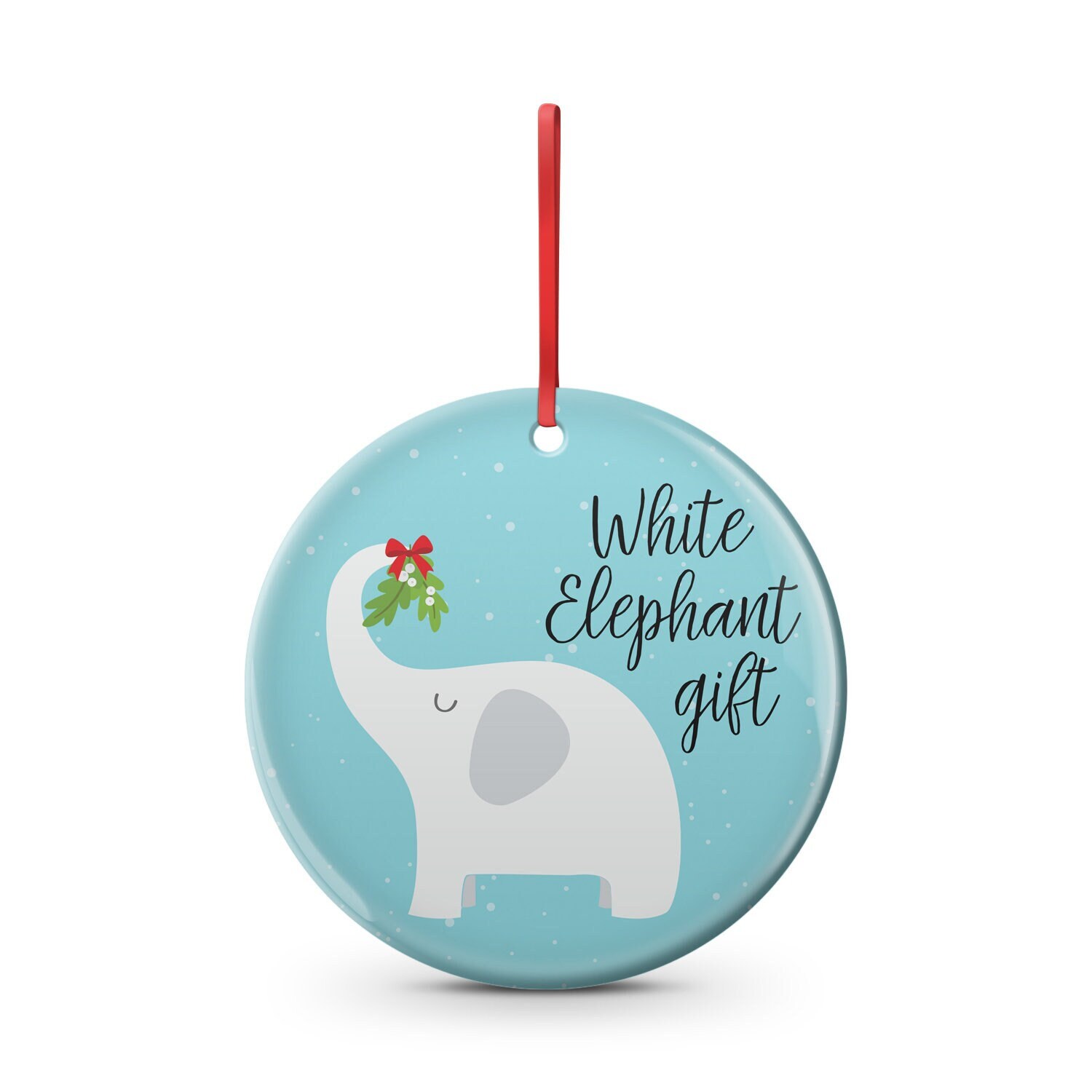 Christmas White Elephant Baby