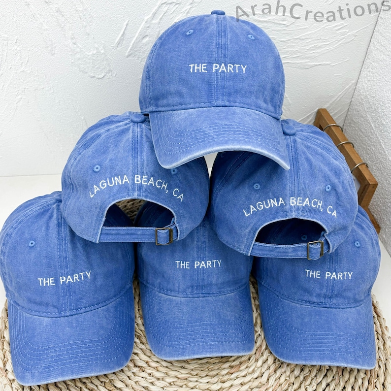 Embroidered the Bride Squad Hats, Custom the Party Baseball Caps ...