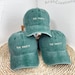 Custom Embroidered the Party Hats | Personalized Camp Bachelorette Hat ...