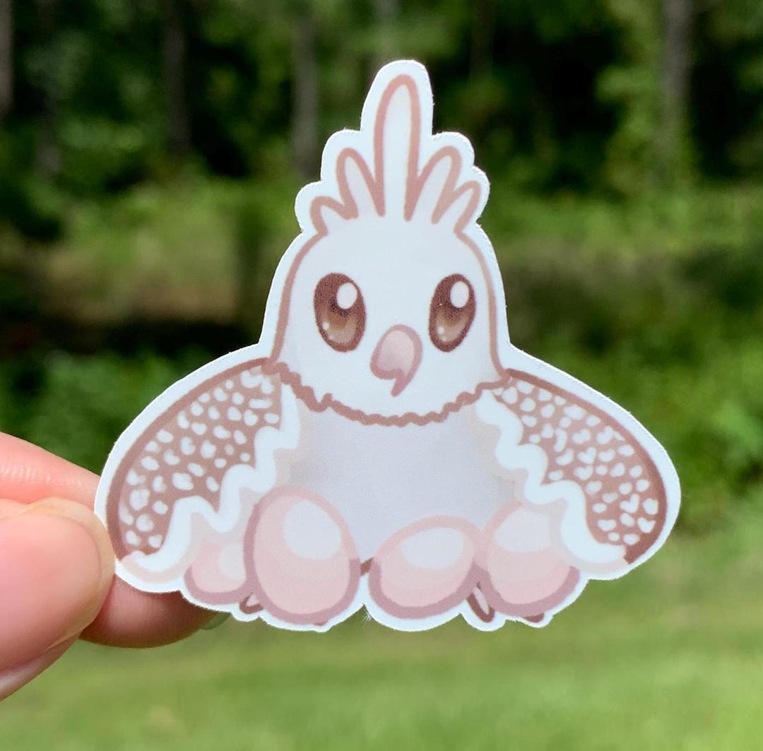 Mama Bird Cockatiel Sticker Die Cut Waterproof Glossy Vinyl 2in - Etsy