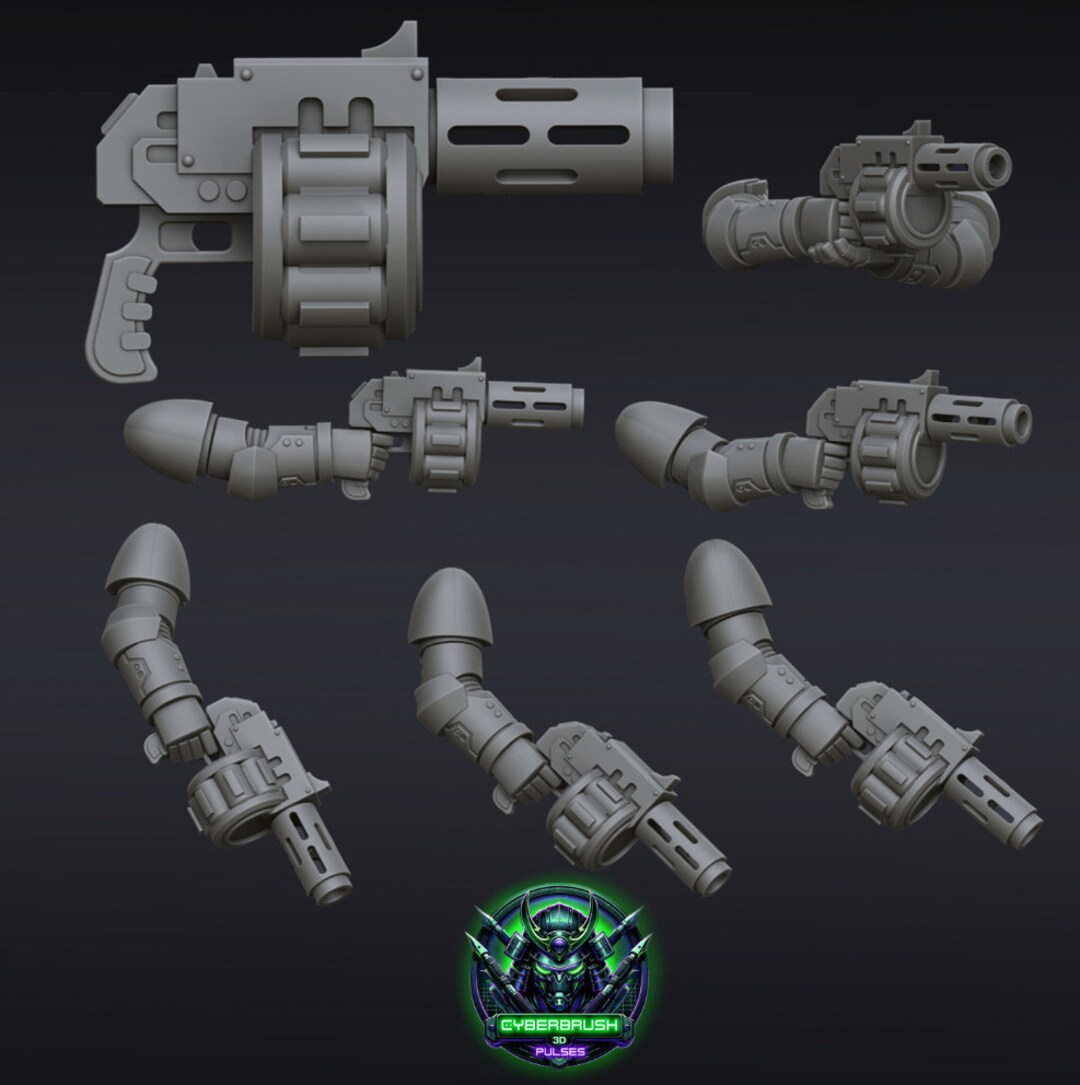 Flame & Incendiary Weapons W/ Arms - Etsy