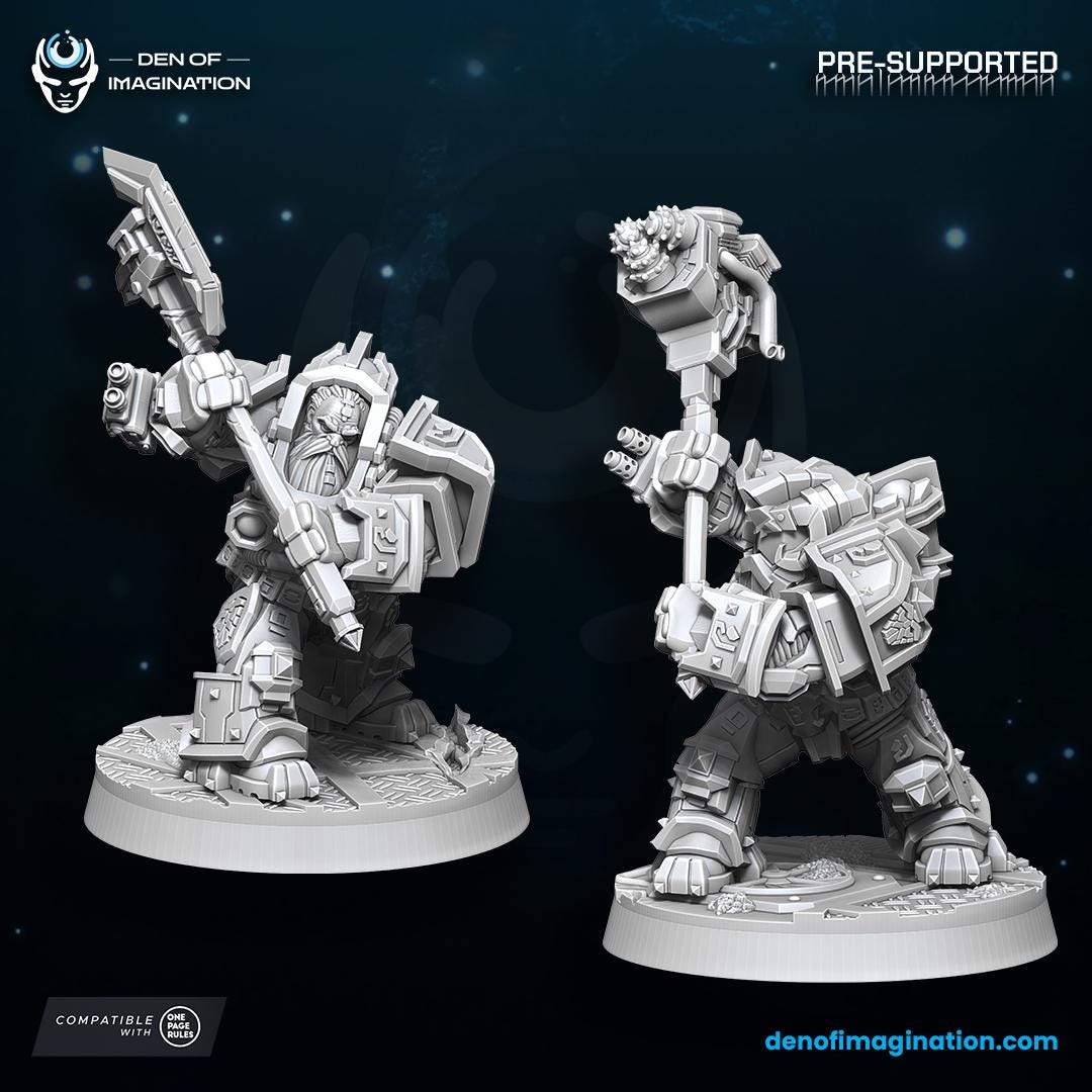 Kazaroth Empire: Iron Mole Digmaster **pre Assembled** - Etsy