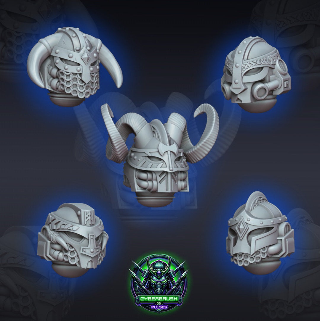 Space Vikings Head Sets - Etsy