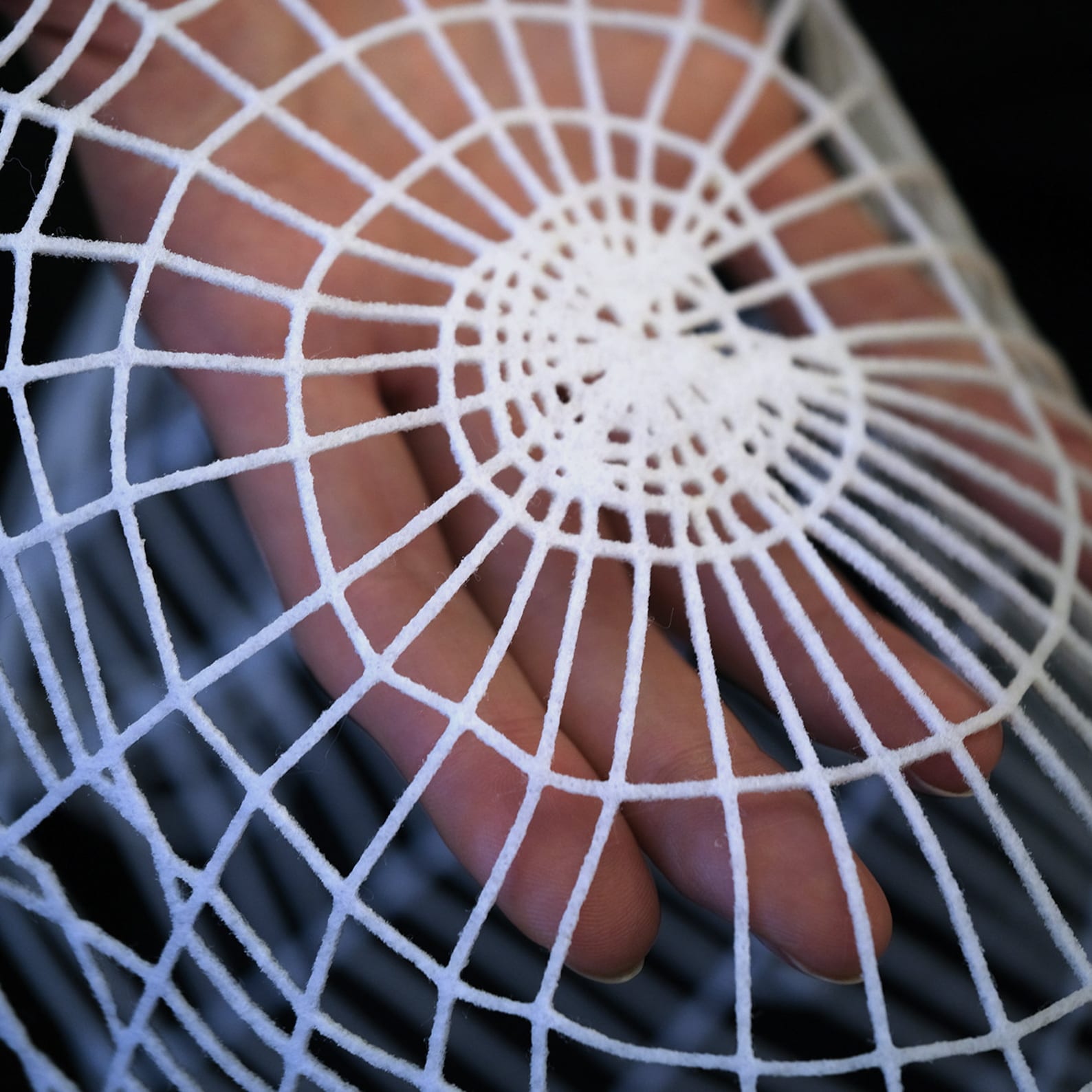 Giant Fabric Spiderweb for Halloween, Realistic Felt Craft Cutouts ...