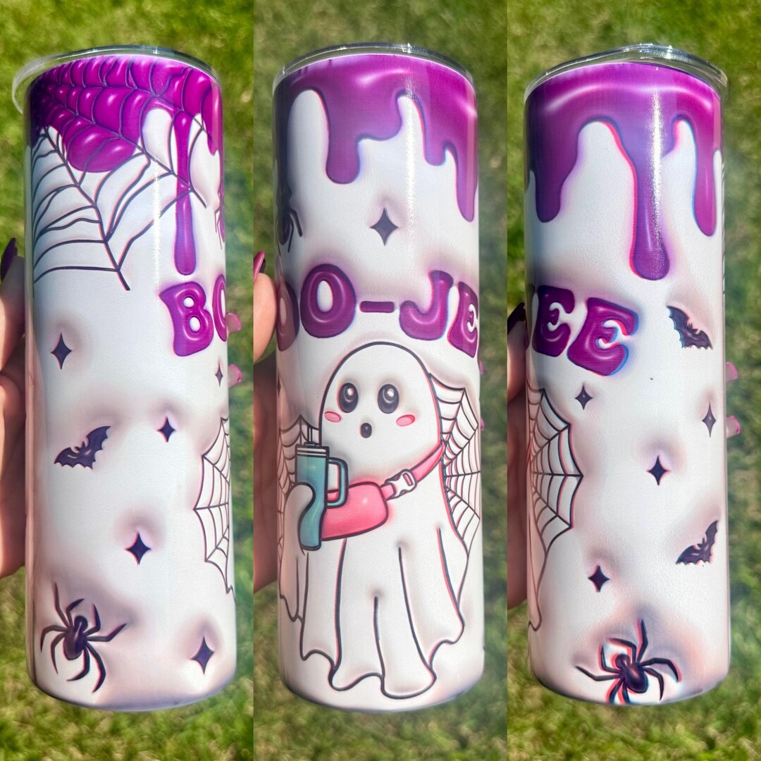Boujee Ghost Tumbler, Halloween Tumbler, Ghost Tumbler, Sublimation ...