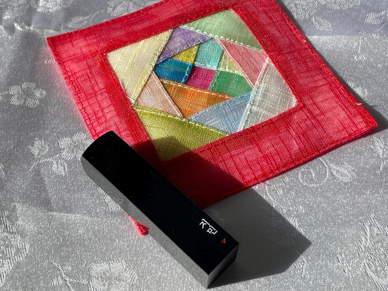Custom Korean Name Stamp - Engraved Stone Seal,personalized Hanja or ...