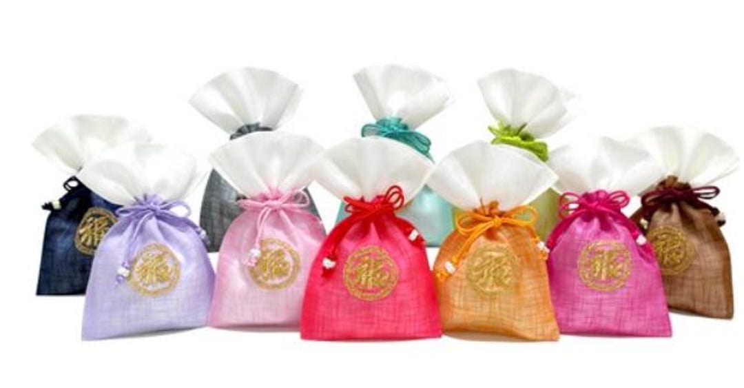 Handcrafted Korean Lucky Bag Pouches – Traditional Hanbok-inspired ...