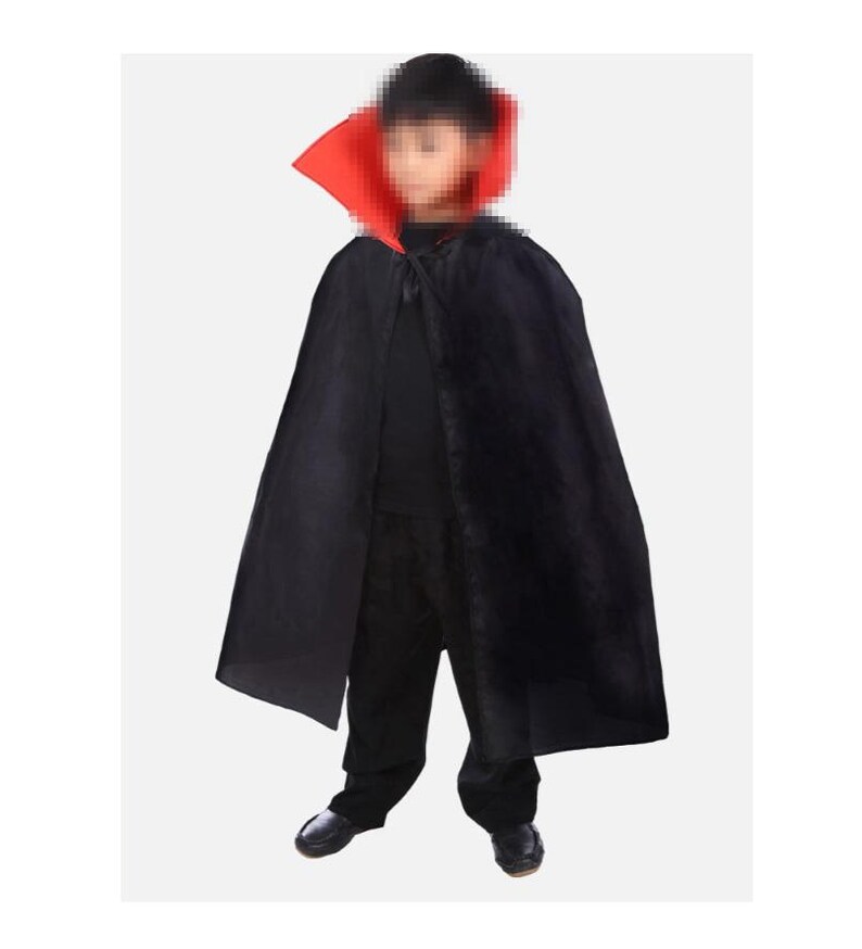Kids' Dracula Cape Gothic Vampire Cloak for Children Halloween Costume ...