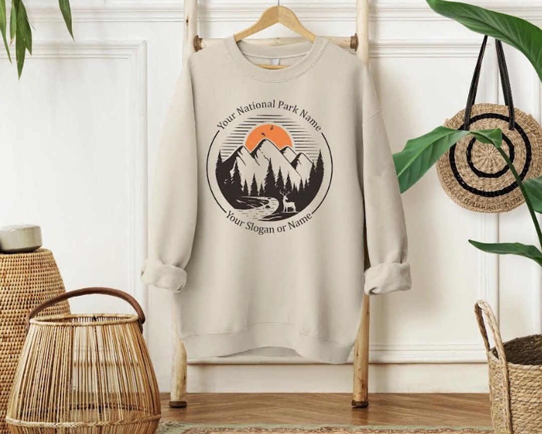 Custom National Parks Shirt, Matching Family Camping Vacation Tee, All ...