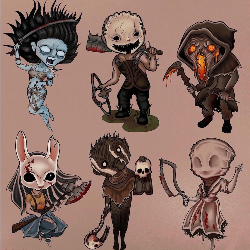 Dead by Daylight Huntress - Etsy