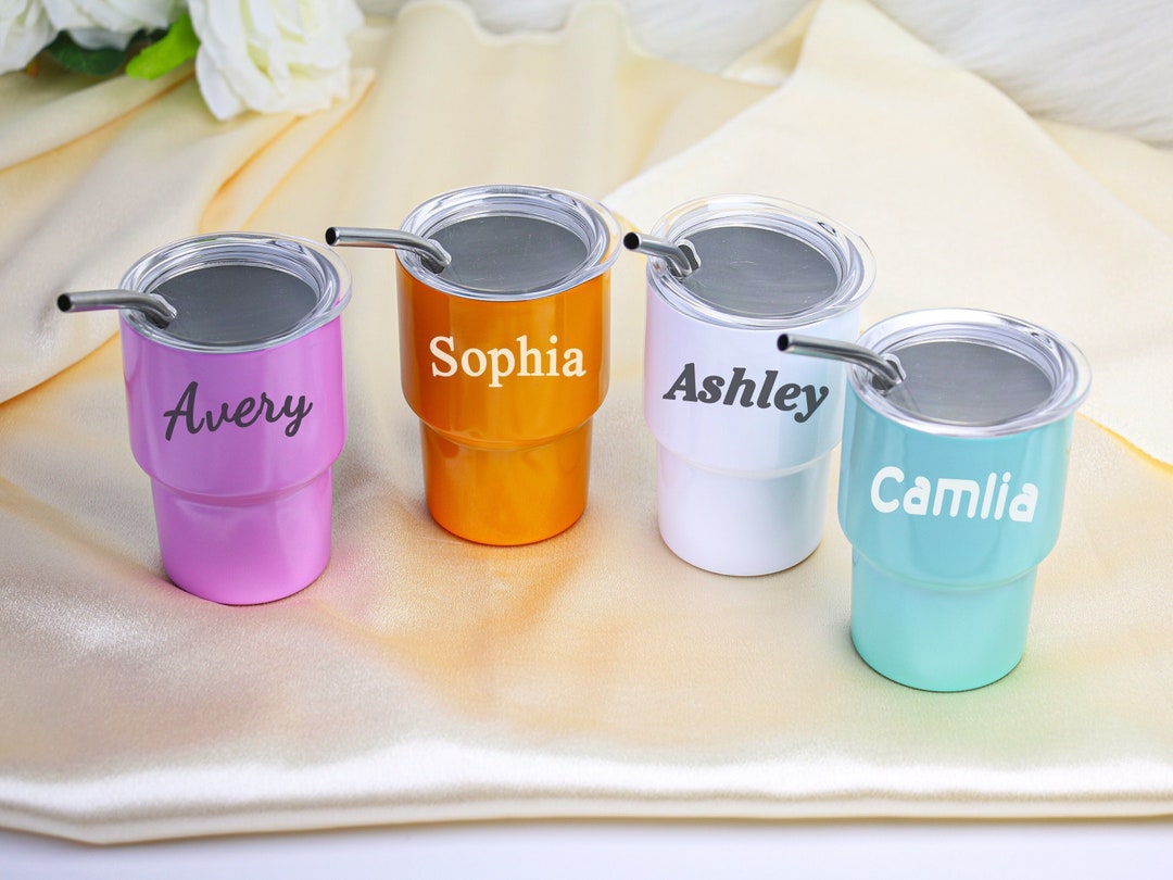 2oz/5oz/7oz Personalized Mini Tumblers, Bridesmaids Gifts, Wedding ...