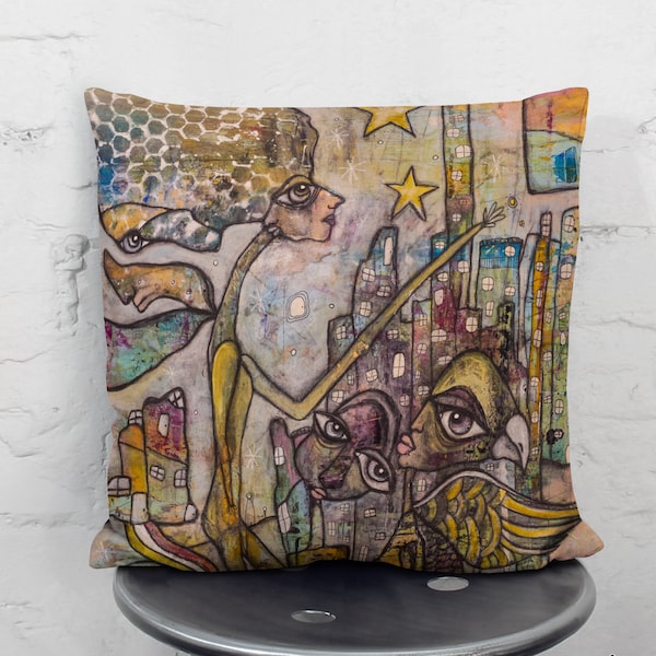 Unique Throw Pillow - Etsy