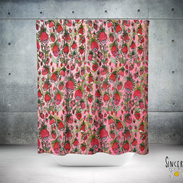 Fabric Shower Curtain Etsy