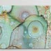 Green Abstract Bath Mat Shabby Chic Bathroom Rug Kitchen Rug Microfiber ...