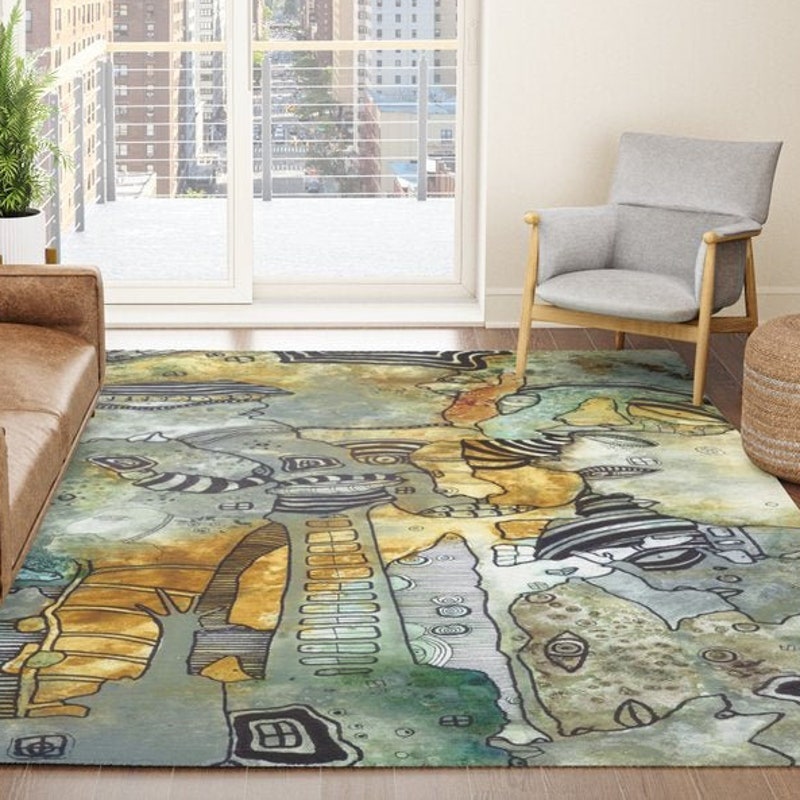 Weird Design Rug - Etsy