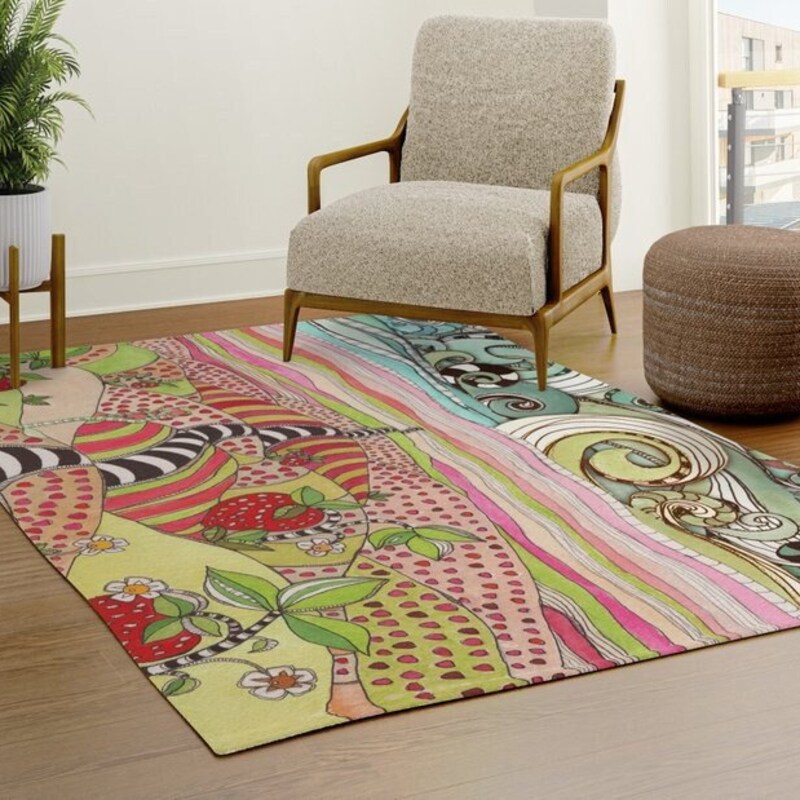 Strawberry Rug - Etsy