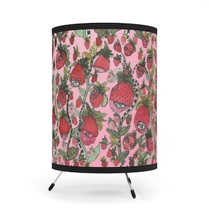 Tripod Lamps Strawberry Shortcake Artwork Fun Designer Fruit ...